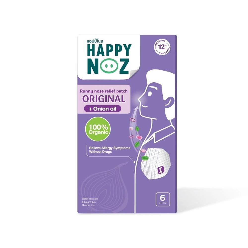 Runny Nose Relief Patch Original Formula with Onion Oil for Adults by ...