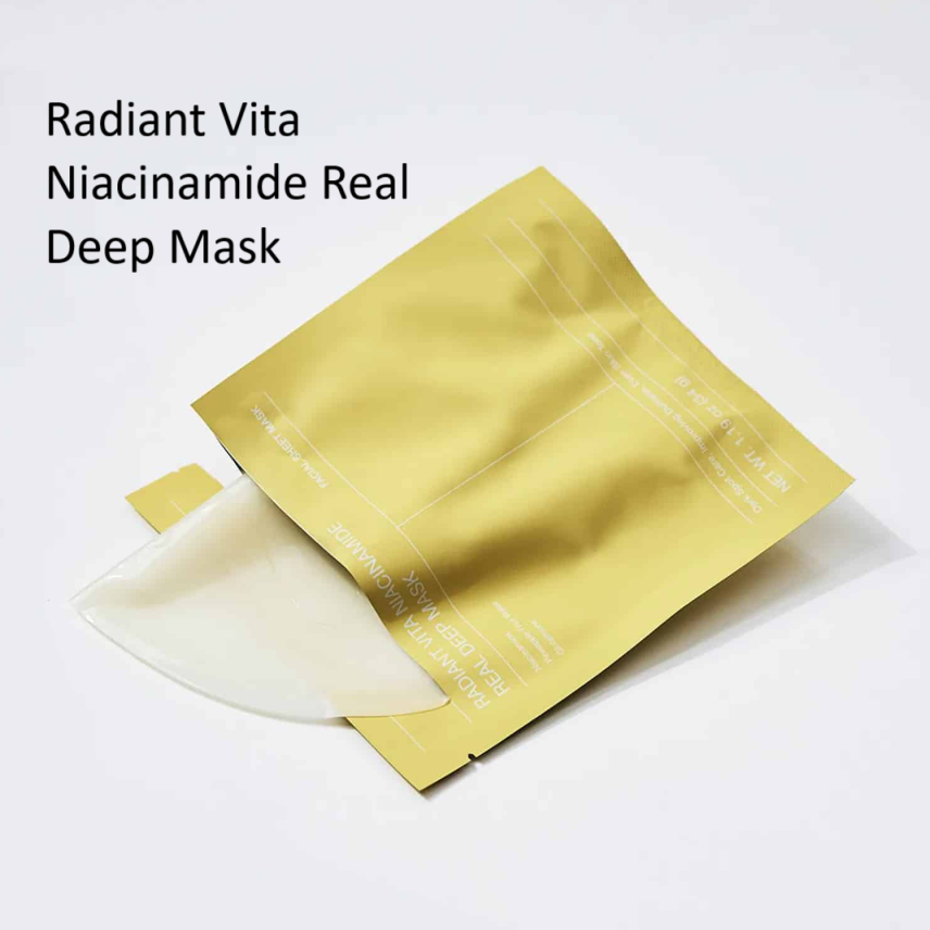 Radiant Vita Niacinamide Real Deep Mask by Biodance – koreancosmetic.gr